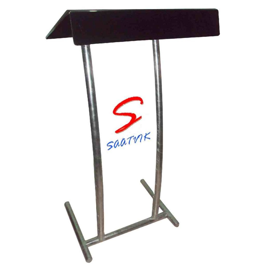 Stainless Steel Podium SP-501 - Saatvik Communication ( AV Solution )