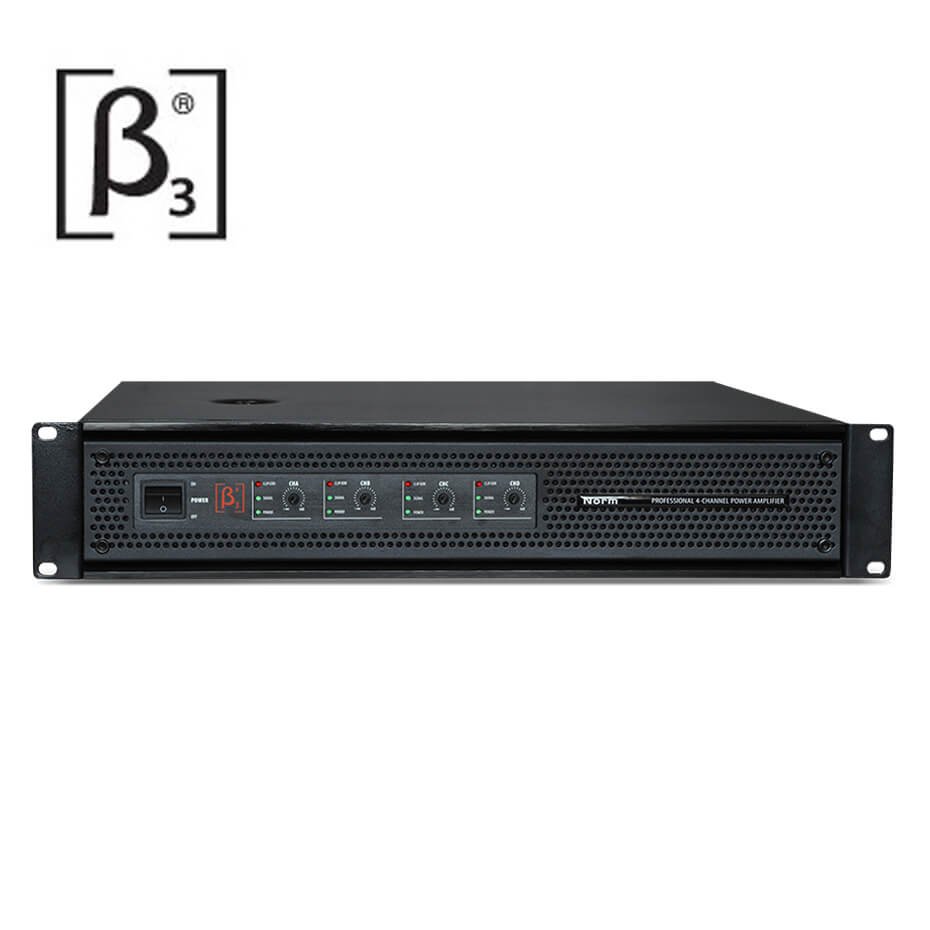 Beta 3 Norm2.6 Professional Amplifier - Saatvik Communication - Audio ...