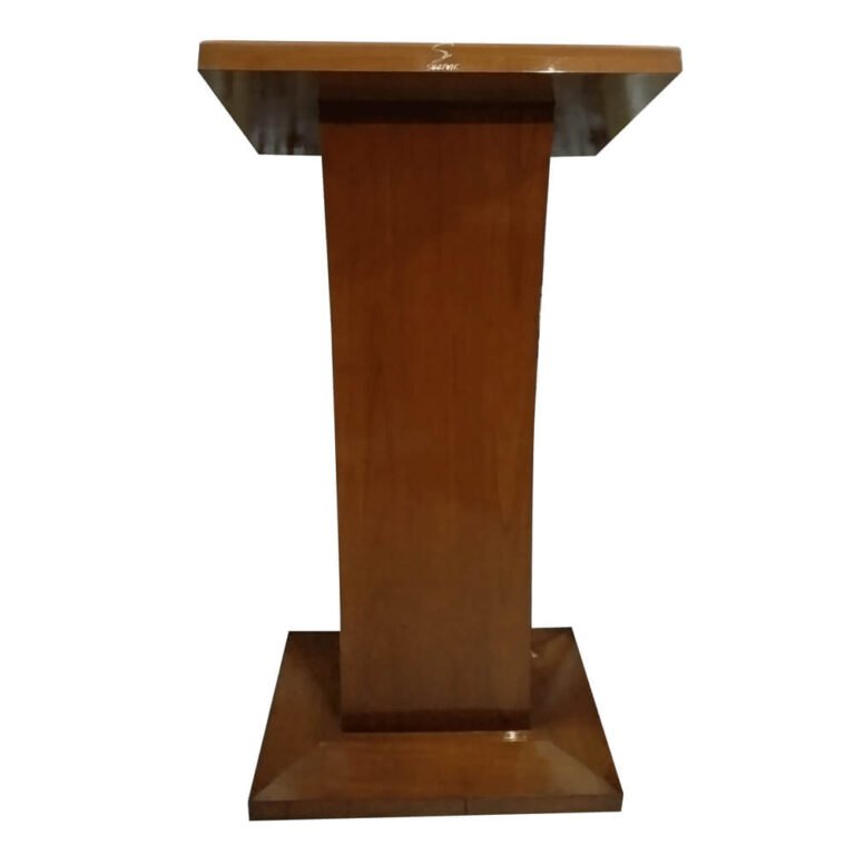 Teak plywood Wooden Podium SP-537 - Saatvik Communication